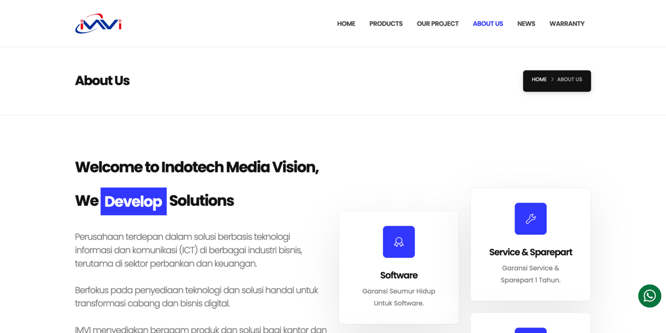 About Us - PT.Indotech Media Vision